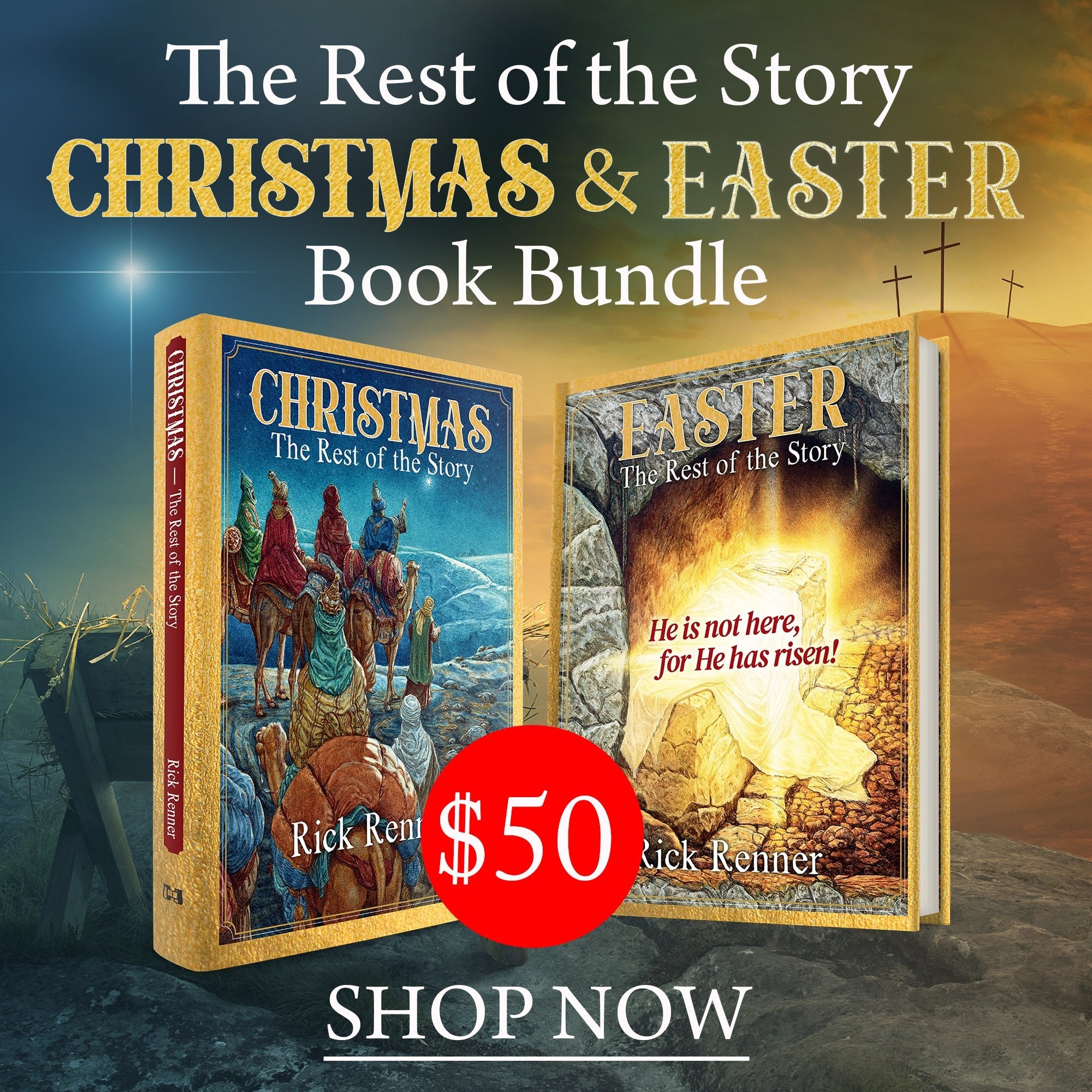 The Rest of the Story: Christmas & Easter Book Bundle – Faith & Flame ...