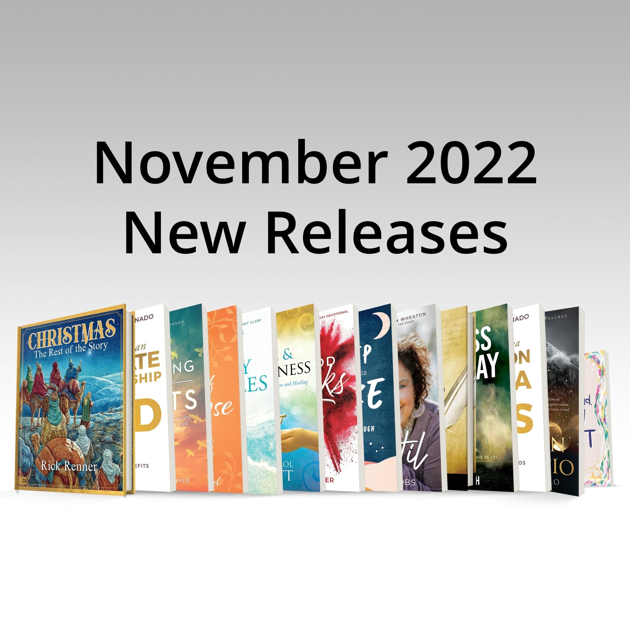 November 2022 New Releases - Faith & Flame - Books and Gifts