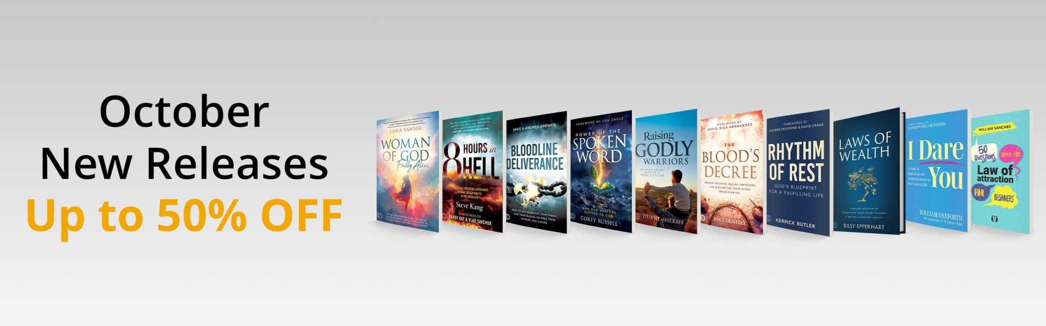 October 2025 New Releases - Faith & Flame - Books and Gifts
